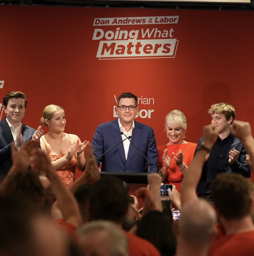 Greenslide? Danslide? Andrews wins again in Victoria | Michelson Alexander